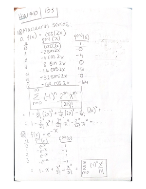 Math 133 HW 4 (extra problems) solutions - math 133 HW9 Solutions 1 1.2 ...