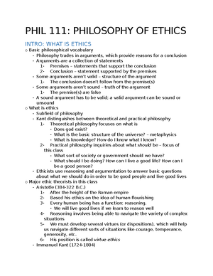 Sophia ethics milestone 1 unit 1 - Sophia pathways Intro to ethics Unit ...