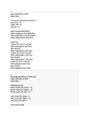 EET207 3.3 Assignment - import matplotlib as plt import pandas as pd Read the company_sales_data ...