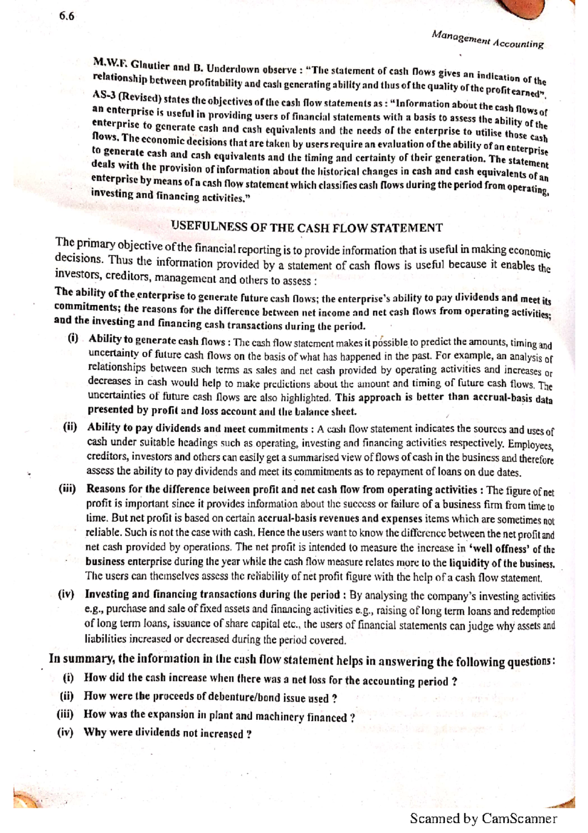 Management accounting unit 2 - Studocu