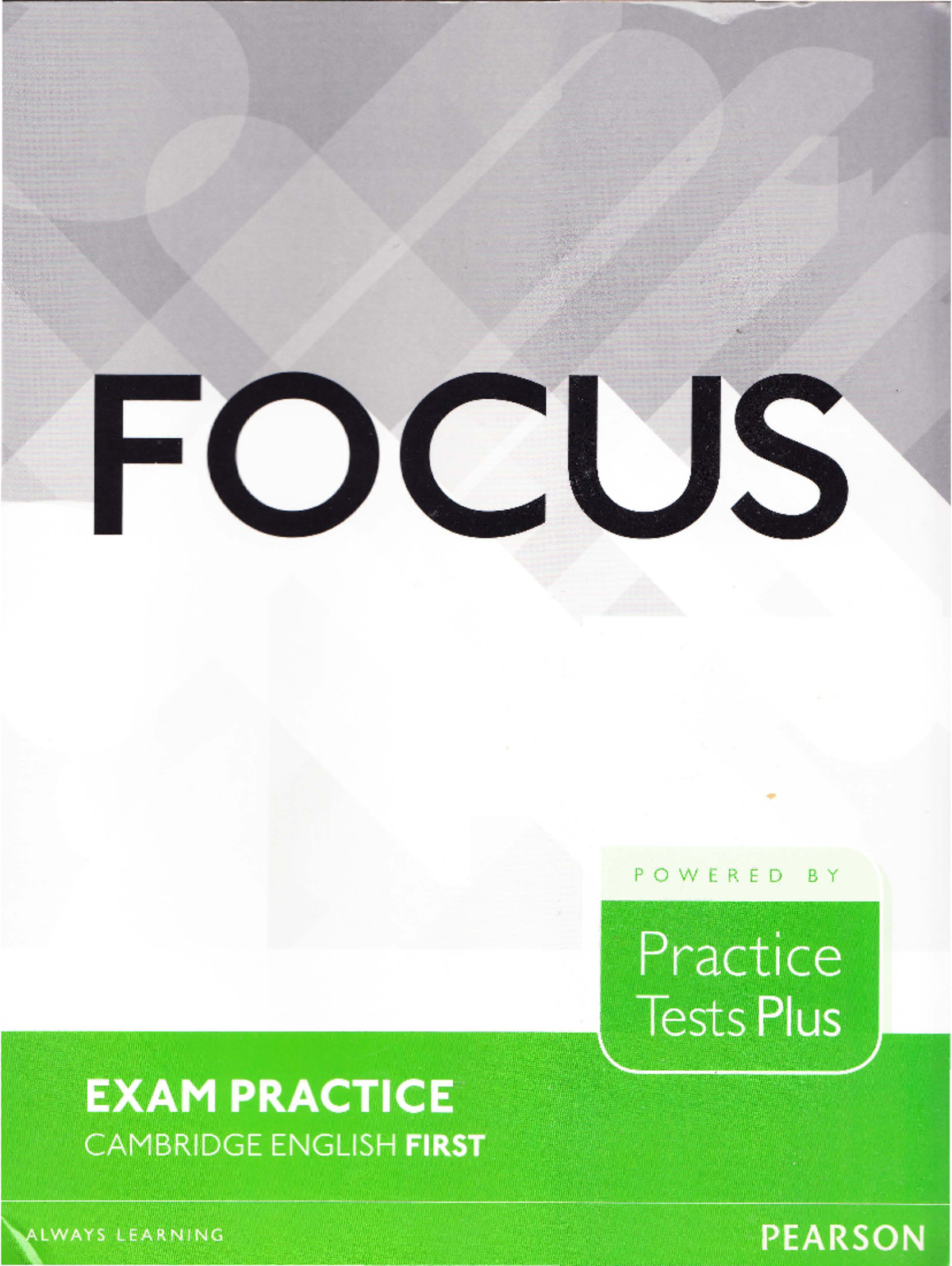 Focus exam practice cambridge english first - .A8 03tl3MOd ). 03'ti3M0d ...