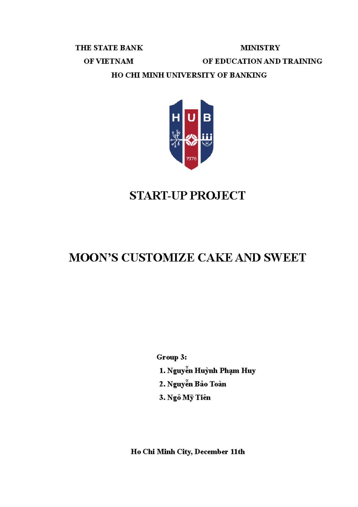 TEAM 3 - TRI- Force - eeeeeeeeeeeeeeeeeee - THE STATE BANK MINISTRY OF ...
