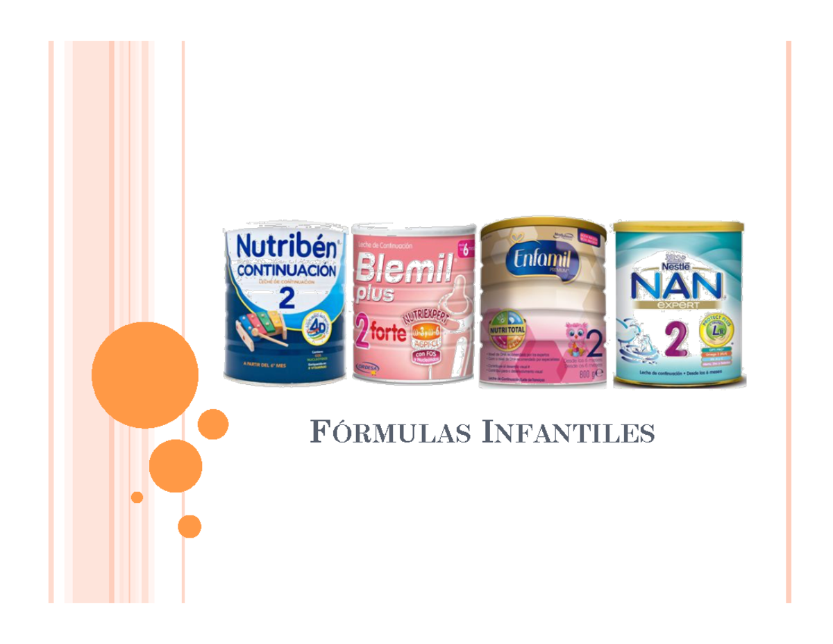Formulas Infantiles - FÓRMULAS INFANTILES ¿QUÉ SON? ! Productos ...