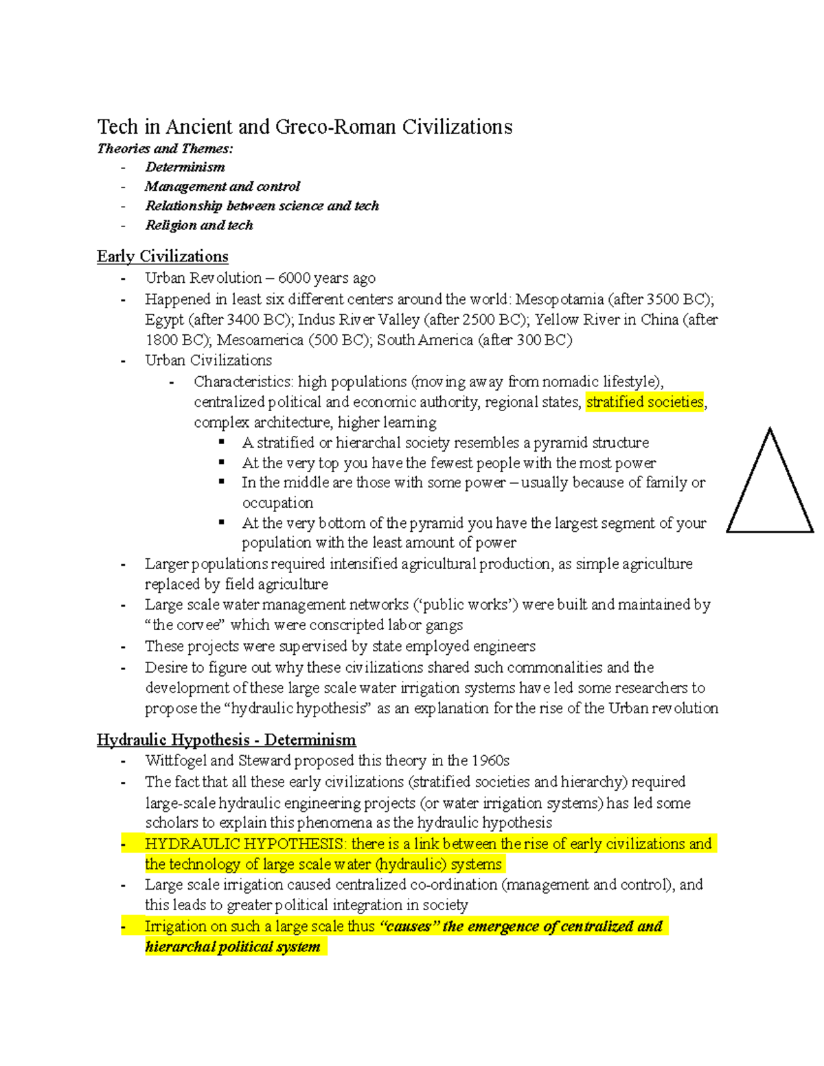 Unit 1 - Acient Technology - Tech in Ancient and Greco-Roman ...