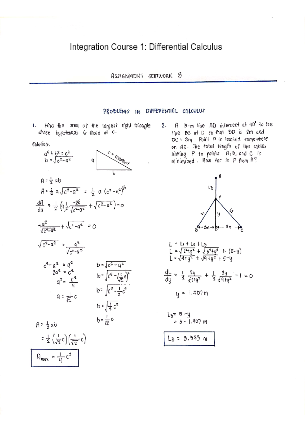 Integ diff calculus - Engineering Economy - Studocu