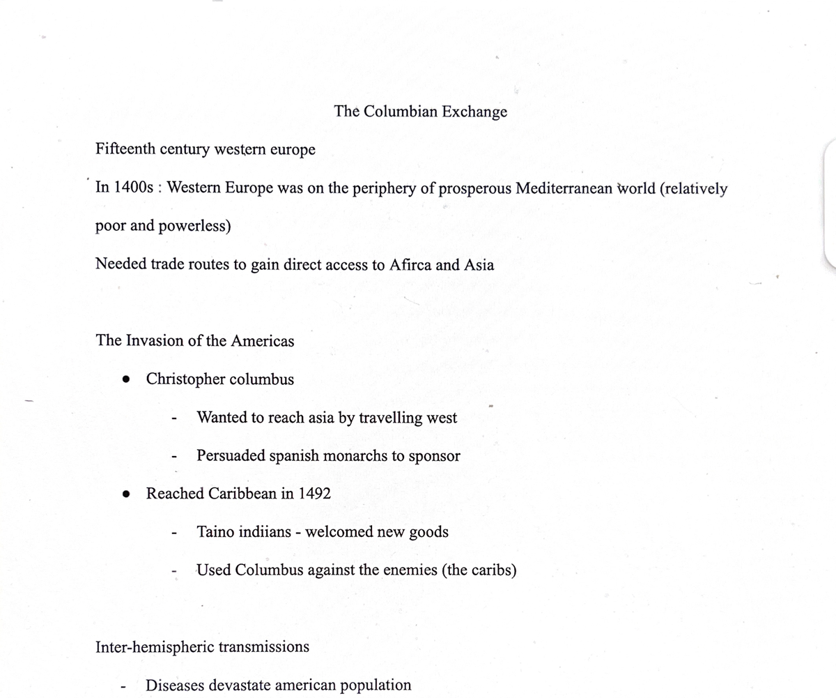Class 4 - Prof Elspeth Martini - HIST 117 - Studocu