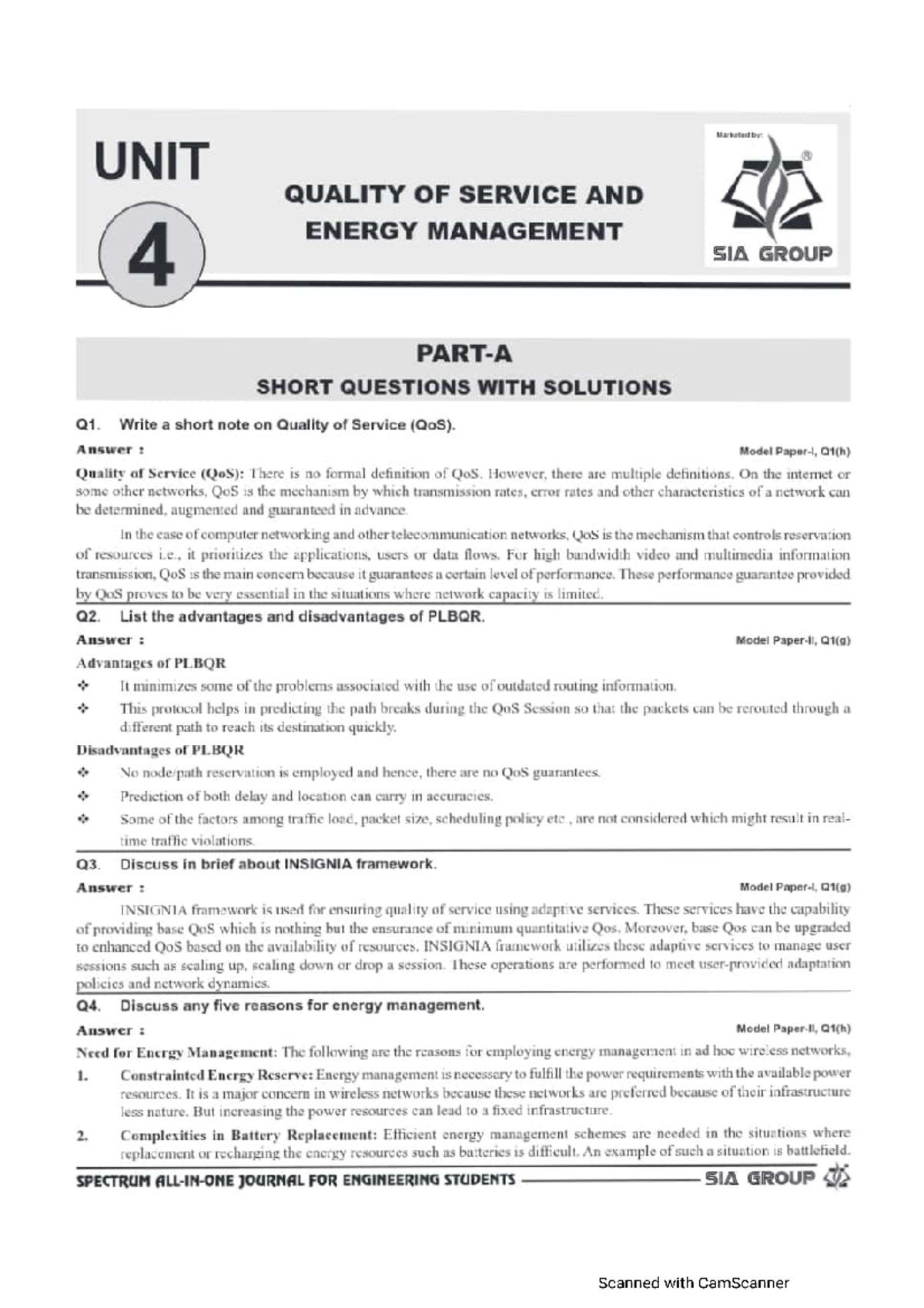 Unit 4 mc - Mobile Computing - Btech - Studocu