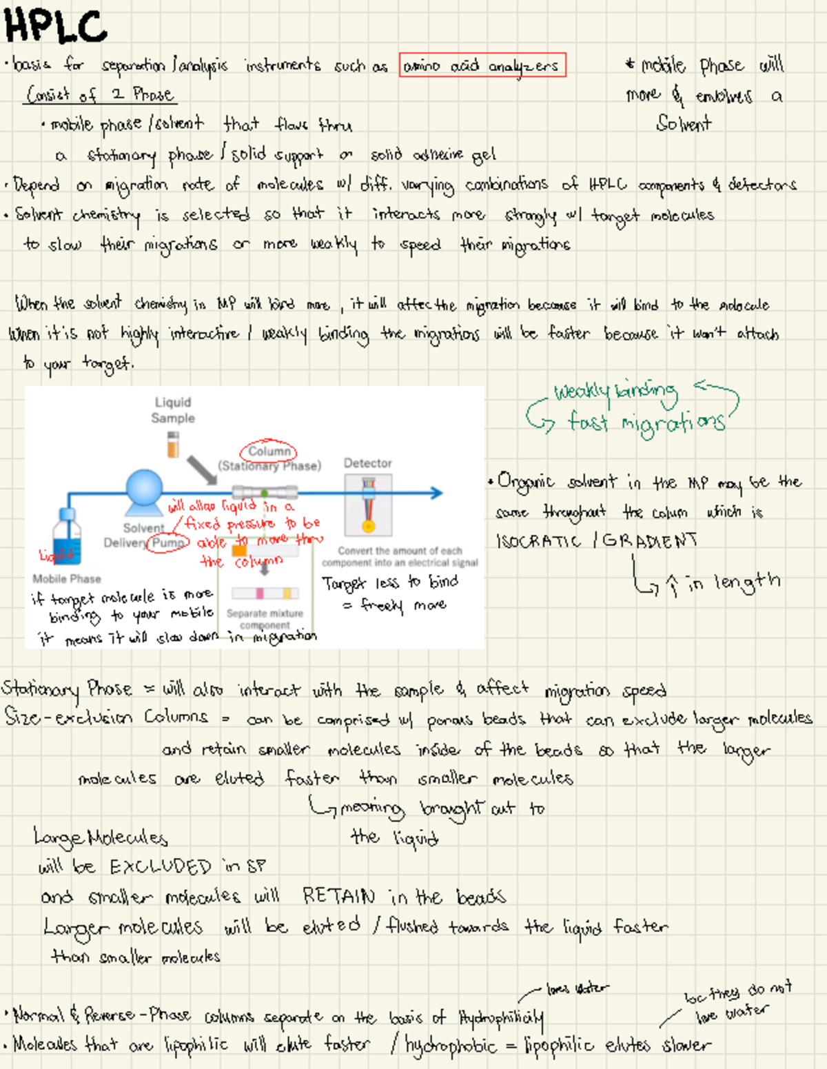 Gene Mutation Pt2 Lecture Notes Hplc · Basis For Separationanalysis Instruments