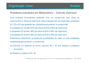 Programação Linear - Módulo 1 - - Studocu