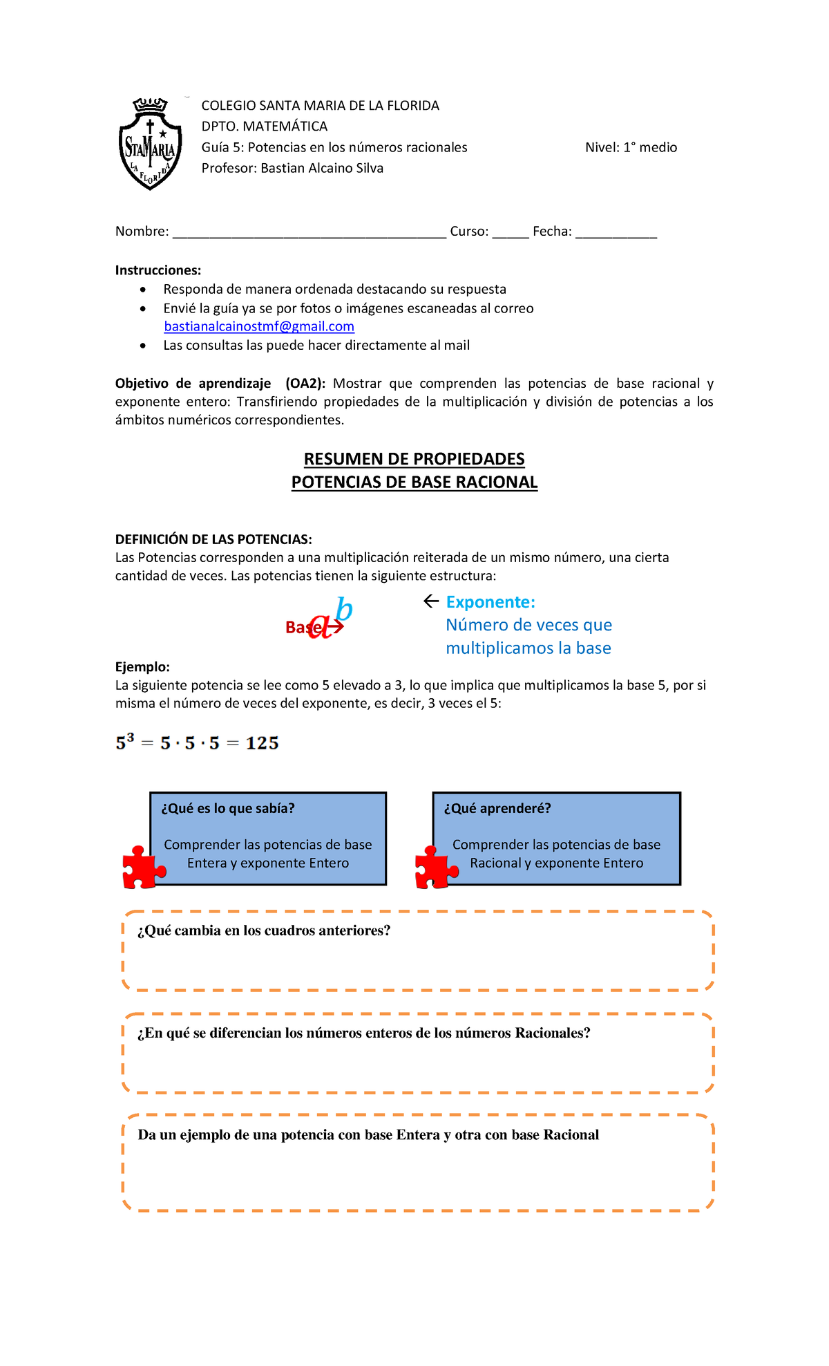 Guia potencias - kjlkjk ukhuiyuihuhuiyiutuiuihn,m jhjkhjk jhjkhjkhjkh ...