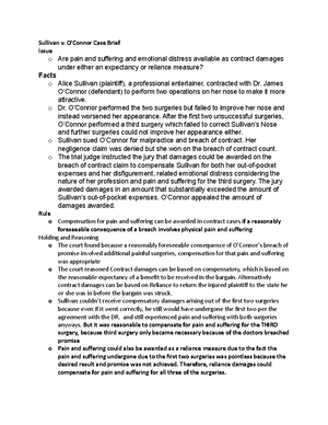 1:3 Bayliner Marine Corp Case Brief - Bayliner Marine Corp. v. Crow 1/3 ...