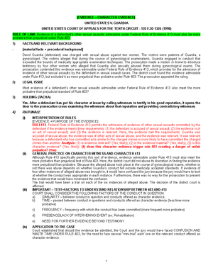 Evidence Hearsay NON Hearsay Exemption RULE 801 D Opposing Party ...
