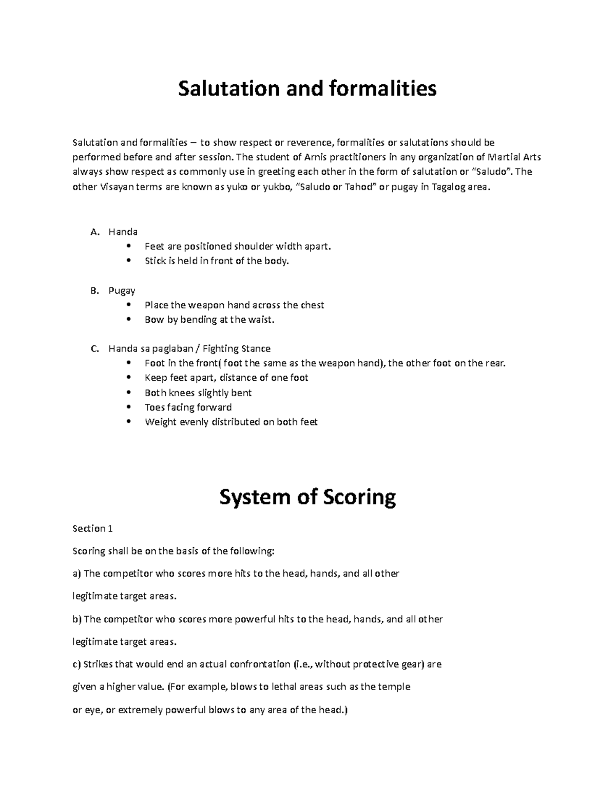 Salutation and formalities - Salutation and formalities Salutation and ...