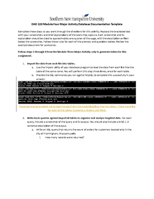 Quiz 2 - DAD 220 - DAD-220 - Studocu