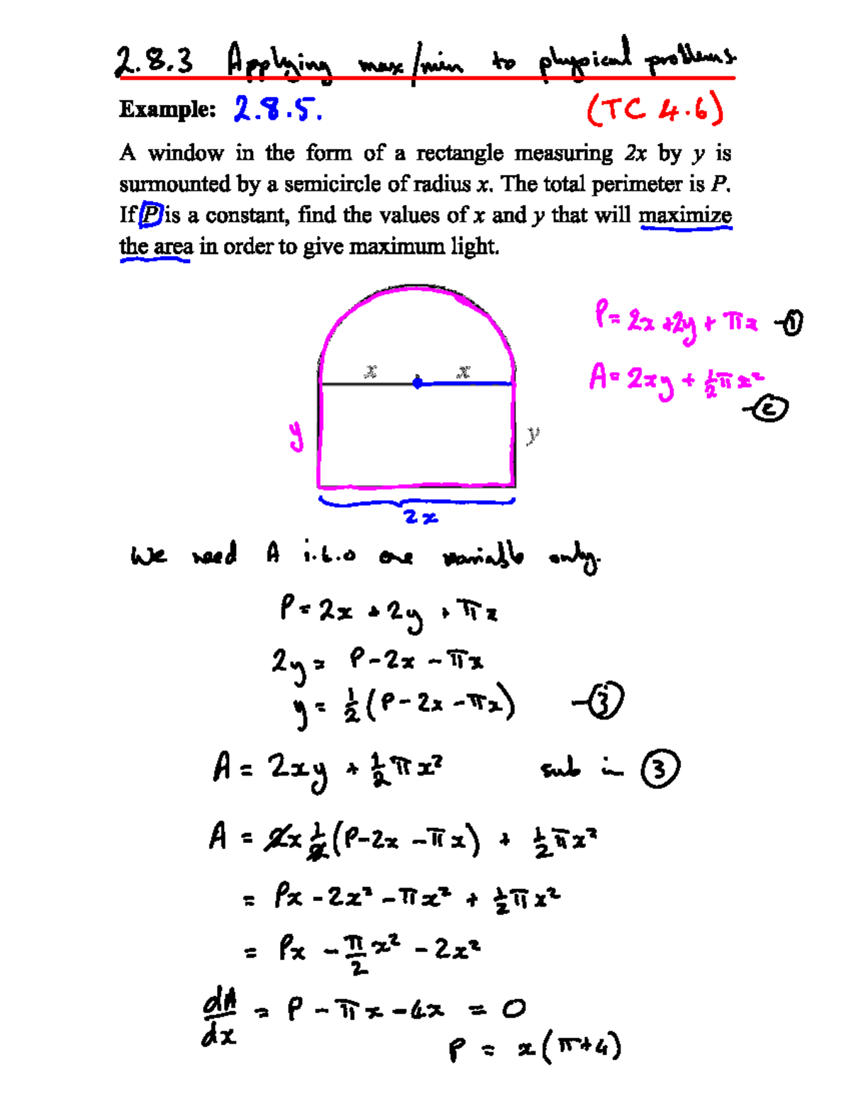 Calculus wk 5 lecture 3 notes - MATH1042A - Engineer - Studocu