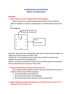 Operating System notes for 3 Sem BCA - Operating System Operating ...