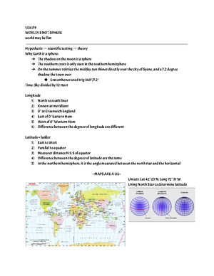 Oceanography Lecture Notes - 9/ GPS- Global Positioning System Can ...