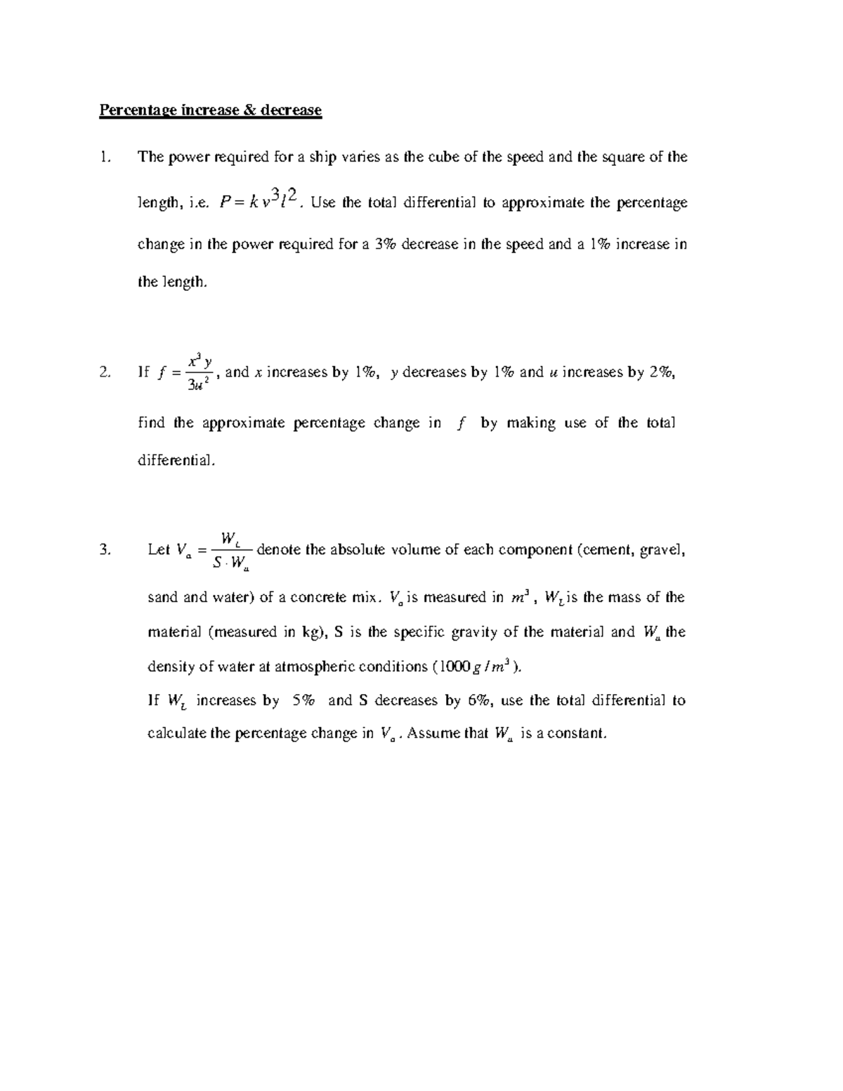 Tutorial Percentage increase & decrease - Percentage increase ...