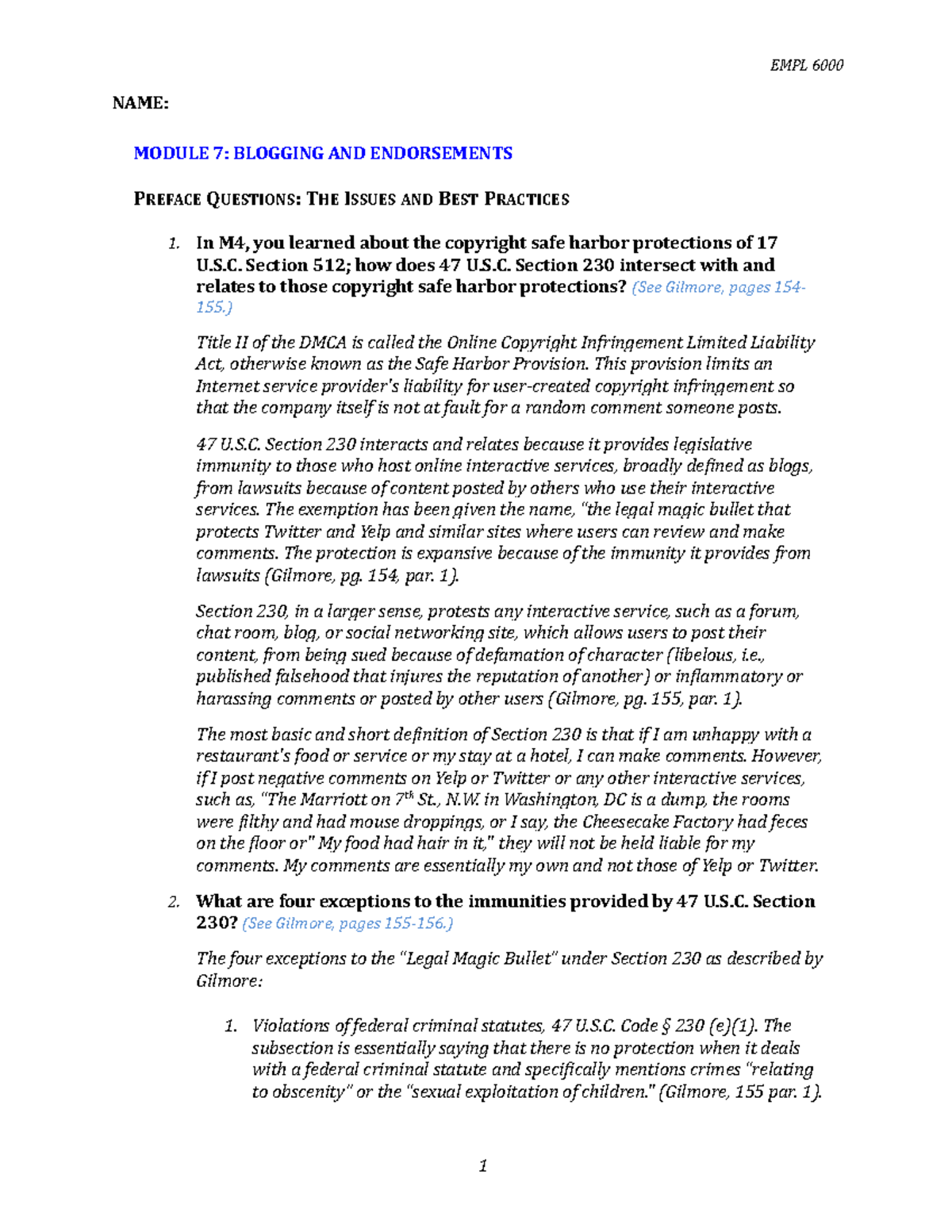 Module 7 Assignment Prompt Template - EMPL 6000 - NAME: MODULE 7 ...