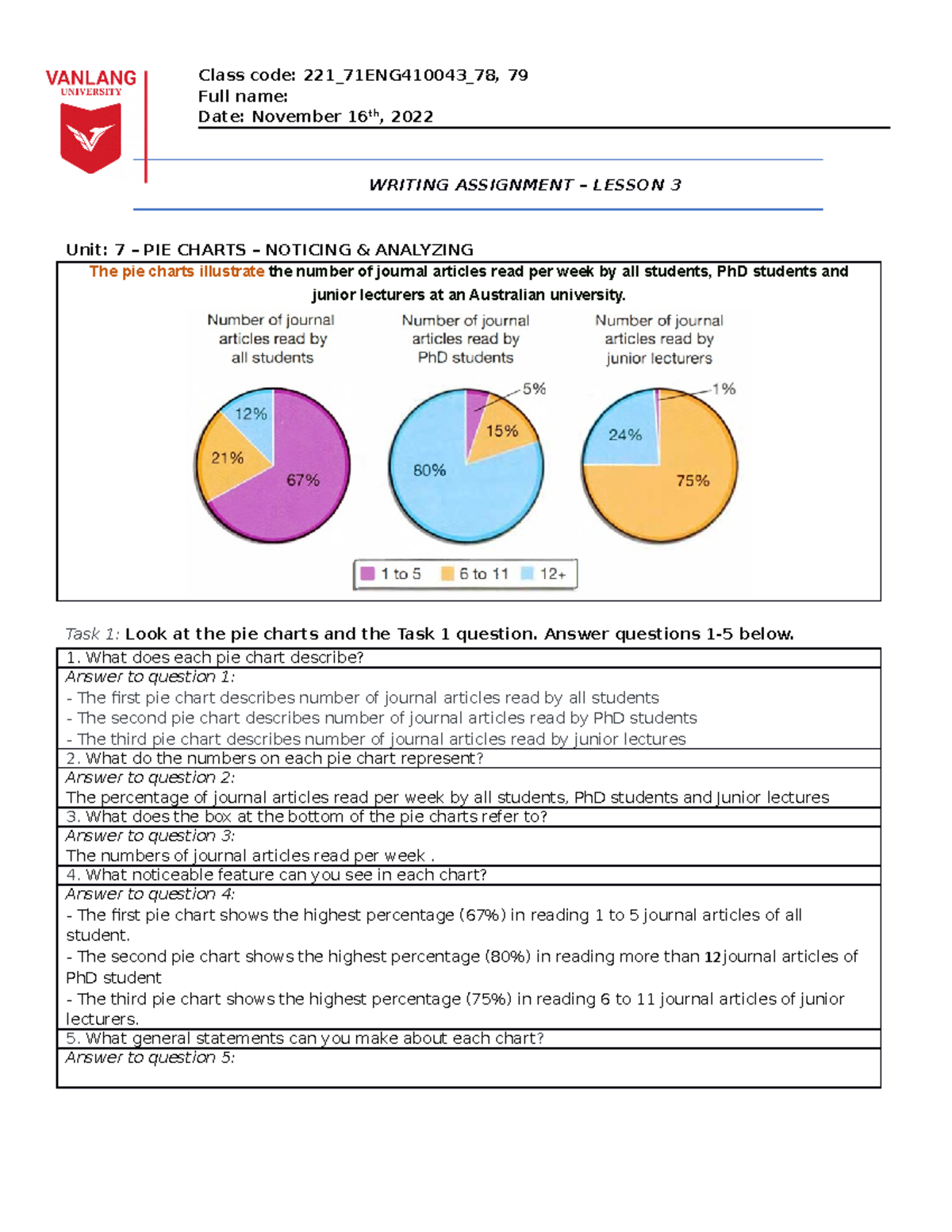 3 Writing-Task Ngân - Writting ielts task 1 - Class code: 221 ...
