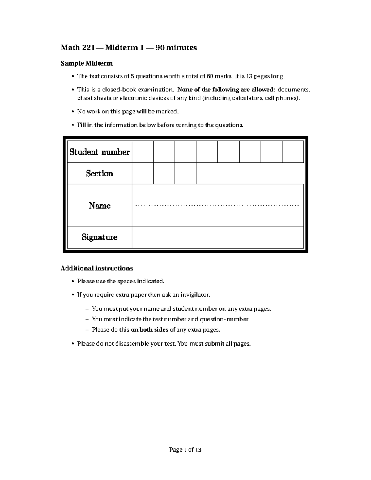 Sample Midterm 1 924b6f61 6333 4017 b2d6 54ccc5f9359c - Math 221 ...