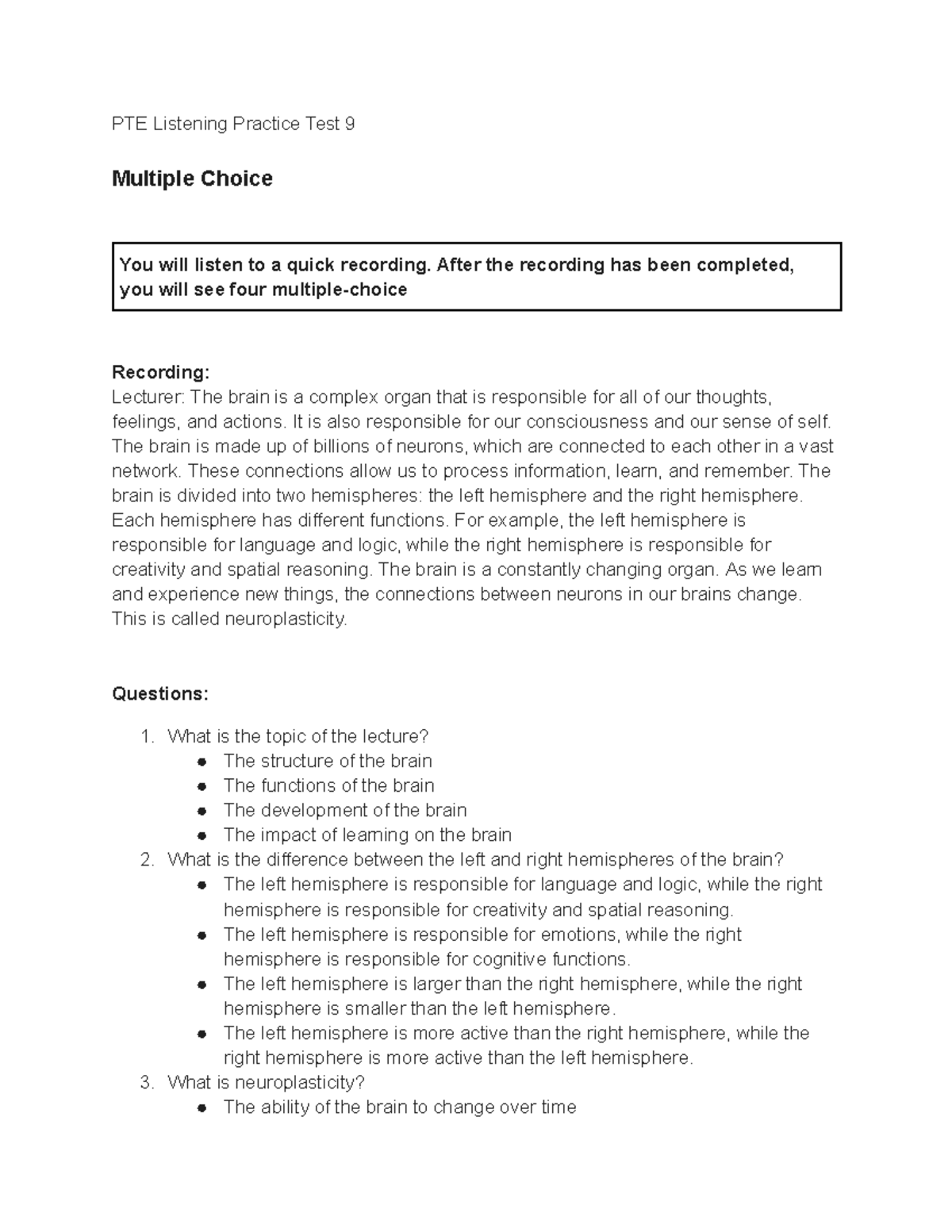 1695123774 PTE Listening Practice Test 9 - PTE Listening Practice Test ...