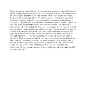 COM 105 Reflective Writing Rankism and Bullying - Reflective Writing ...