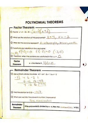 Conjugate Root Theorems and Binomial Theorem - Conjugate Root Theorems ...