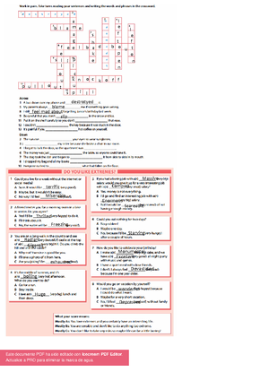 Partial 1 - Project - Ingles 3 - M e x i c a l i’ s problems - Studocu