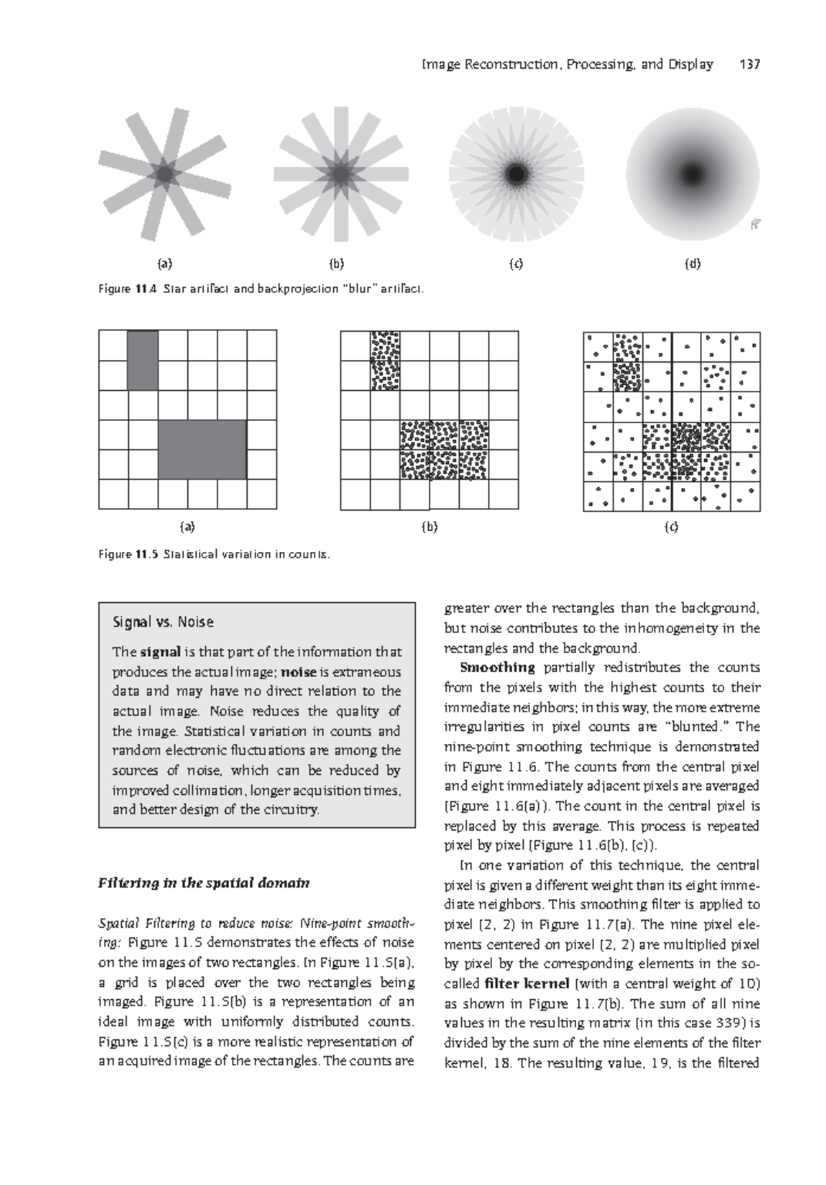 Instrumentation Physics-49 - Image Reconstruction, Processing, and ...