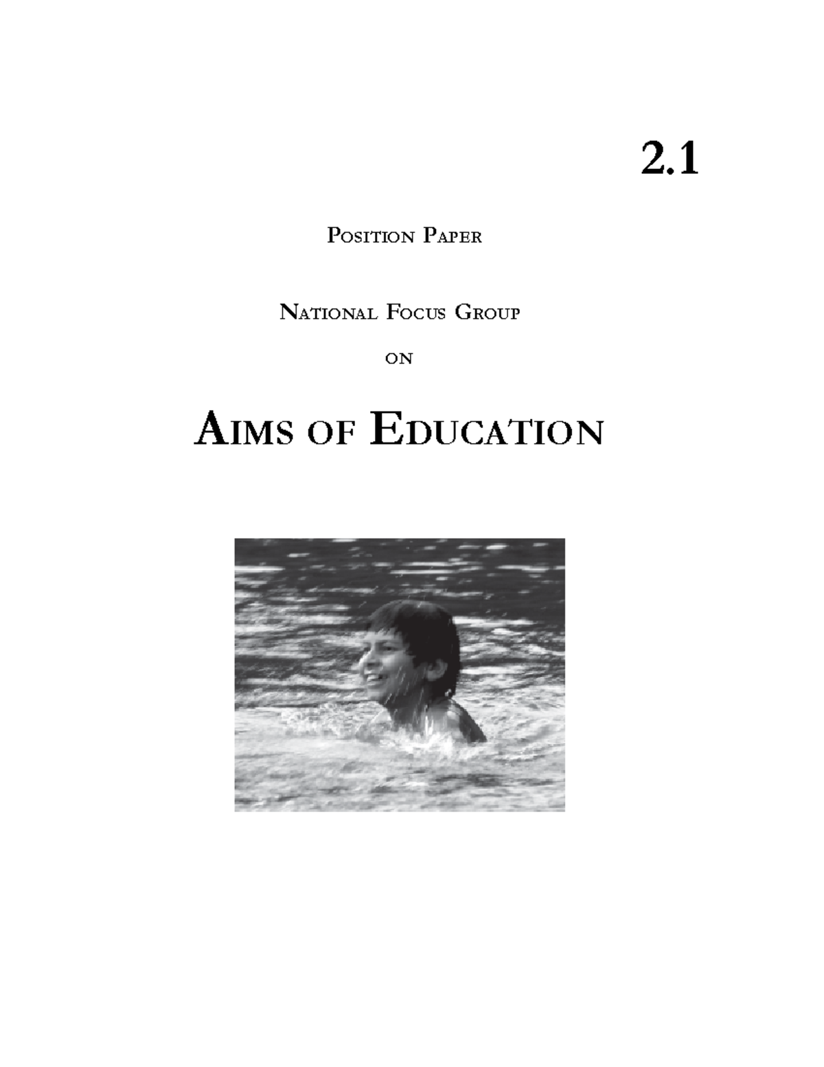 Aims of education - Aim - POSITION PAPER NATIONAL FOCUS GROUP ON AIMS ...