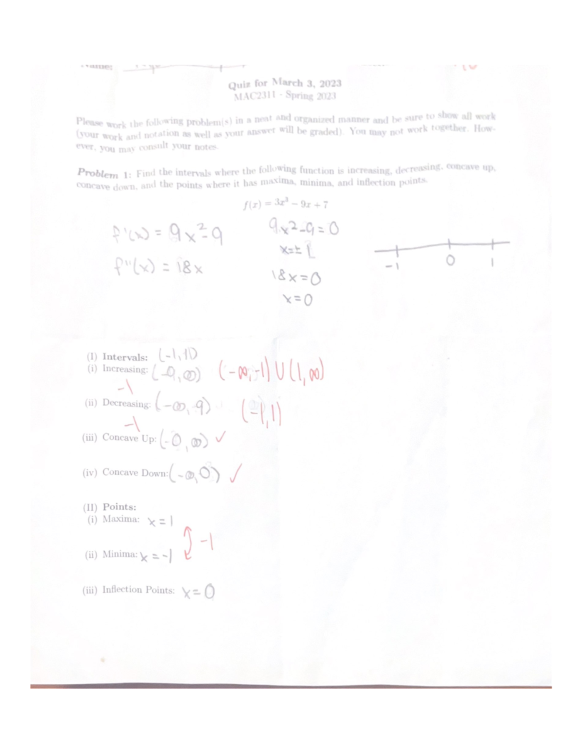 MAC2311 - Spring 2023 - Calc 1 - MAC 2311C - Studocu