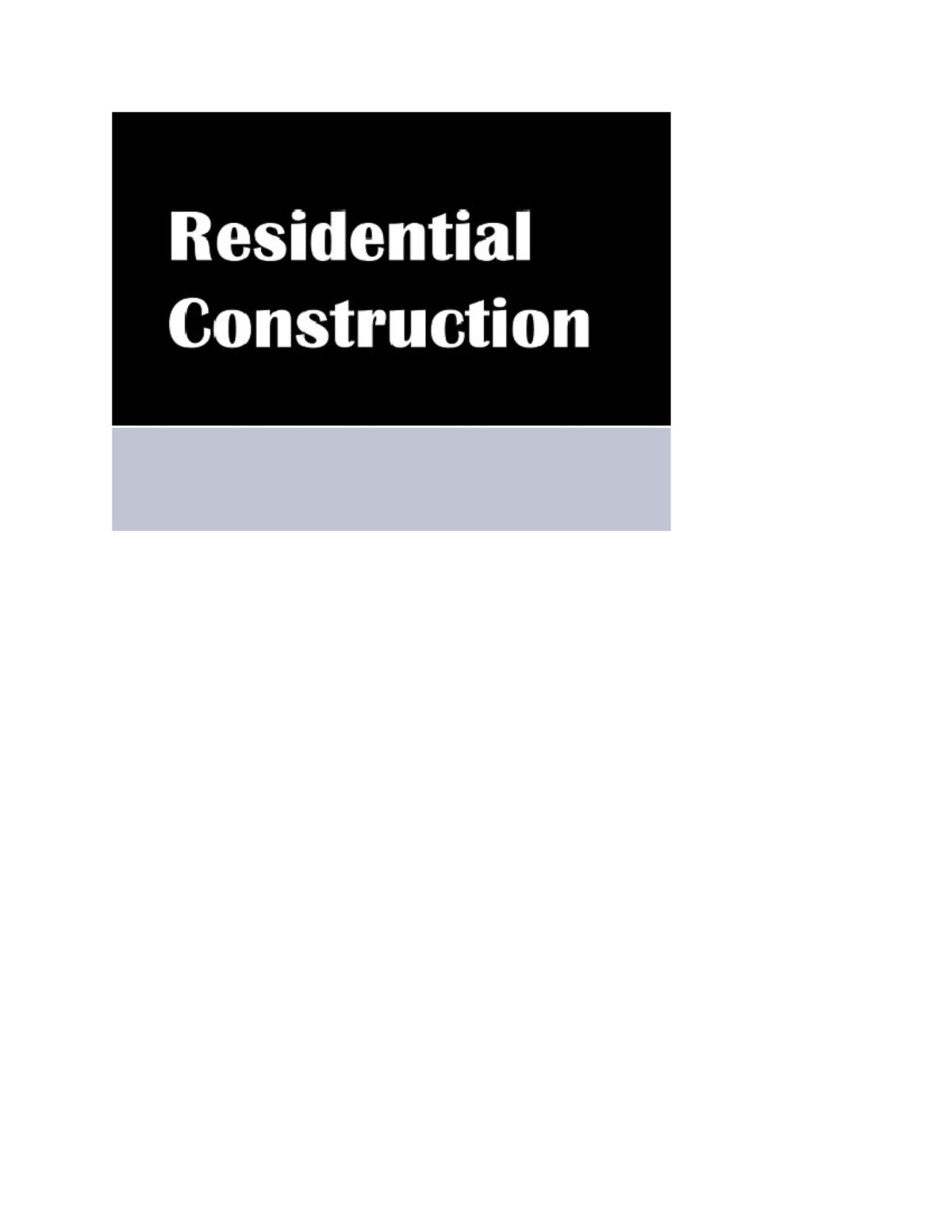 Unit Name: CPCCBC4014A – Prepare simple building sketches and drawings ...