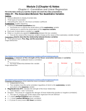 Module 2 (Ch 3) Notes - Fall 2017 - Module 2: Visualizing & Summarizing ...