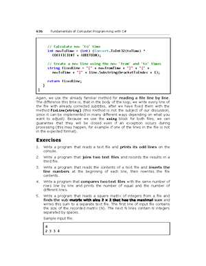 Creating and Using Objects - 410 Fundamentals of Computer Programming ...