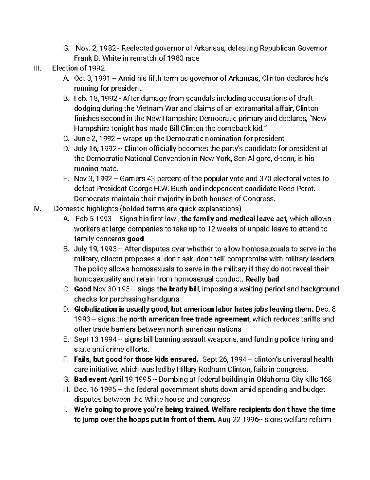 MP3 Apush Prezi Video Notes 23-33 - G. Nov. 2, 1982 - Reelected ...