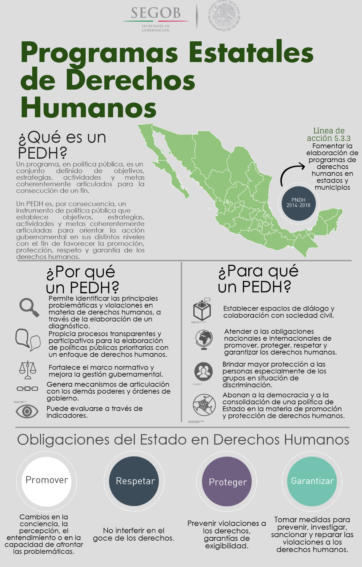 Infografi as sobre la Elaboracio n de Programas Estatales de Derechos ...