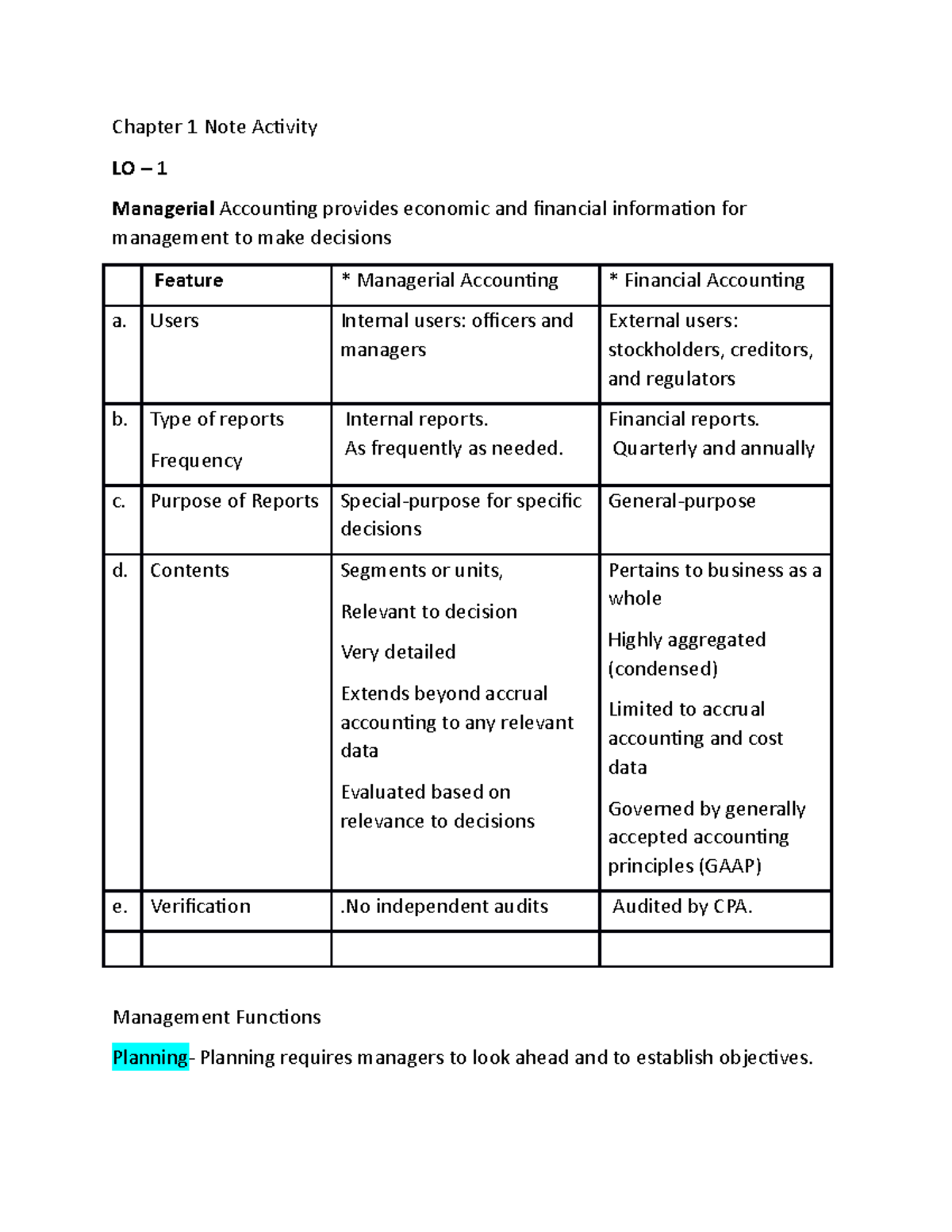 Chapter 1 Note-Taking Sheet and Problems to Work in Class - Chapter 1 ...