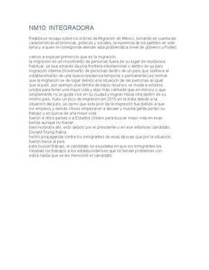 NM09 Integradora - ... - NM09: INTEGRADORA Estamos muy cerca de ...