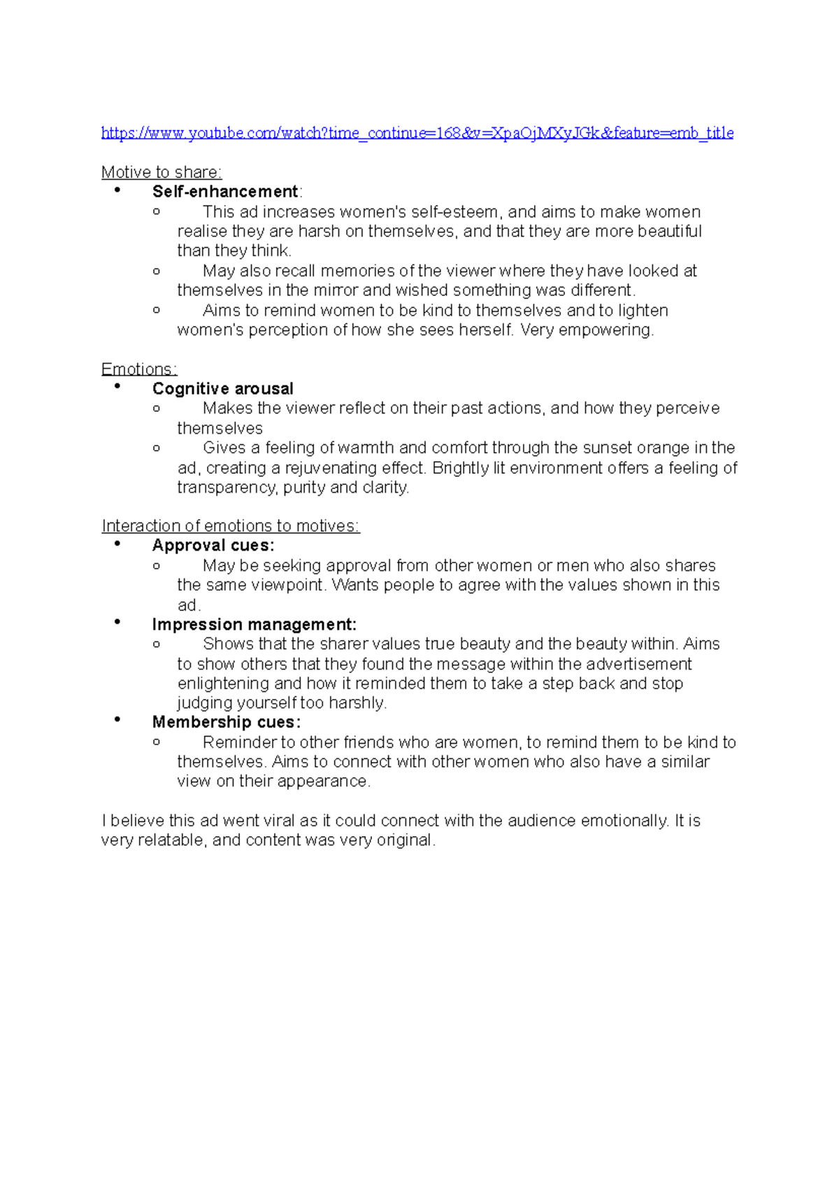 Wk 3 tute 2 work - Week 3 tutorial pre-tute: motives to share - - Studocu Wk 3 tute 2 work - Week 3 tutorial pre-tute: motives to share - - Studocu