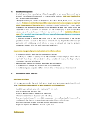ANIG 3724 Semester TEST Summary - Anig3723 - UFS UV - Studocu