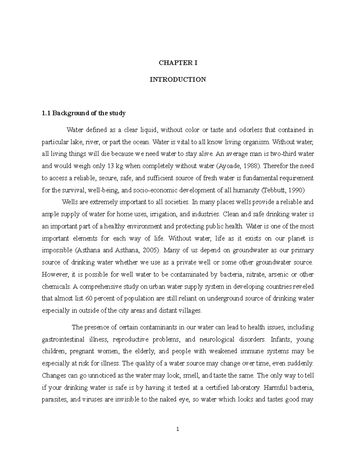 Final NA Thesis ito na talaga - CHAPTER I INTRODUCTION 1 Background of ...
