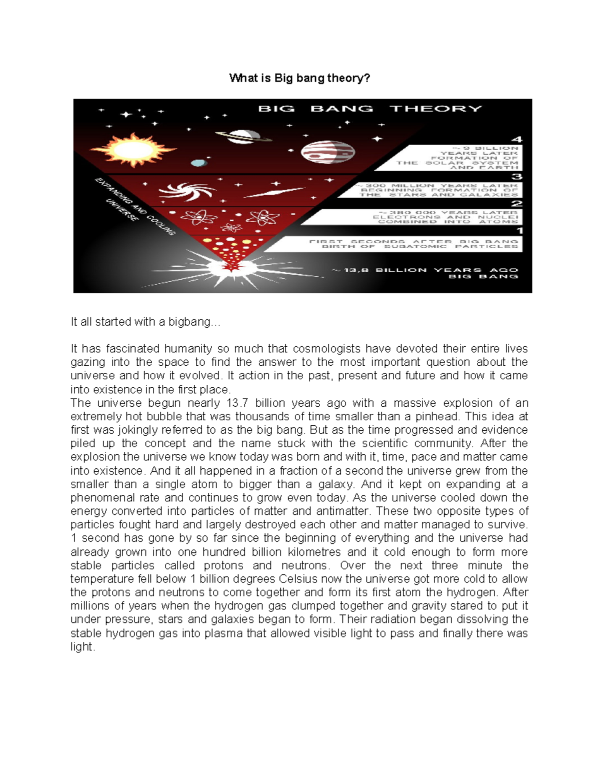 What-is-Big-bang-theory - What is Big bang theory? It all started with ...