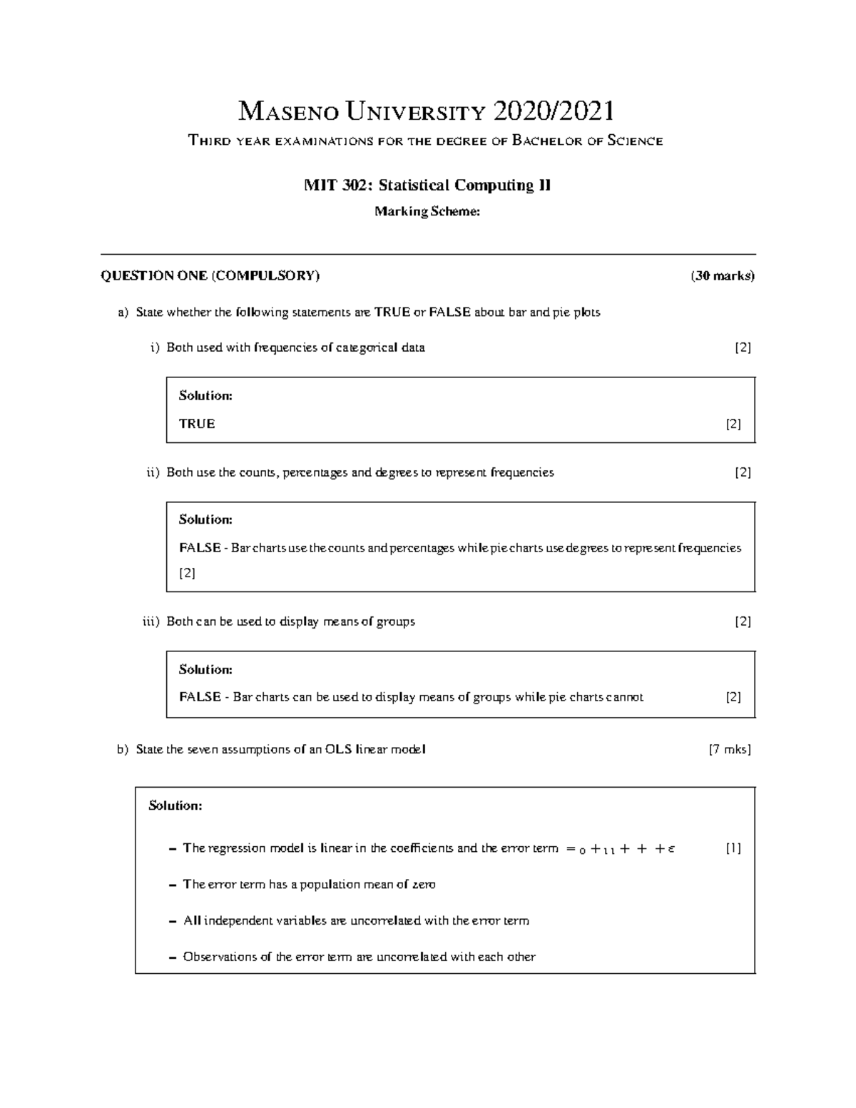 Null-1 - Practice materials - Maseno University 2020/ Third year ...