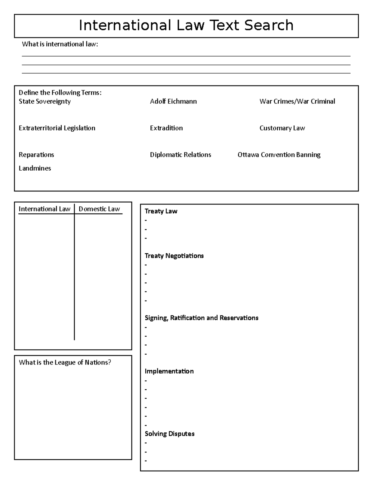 2. International Law Text Search - What is international law ...