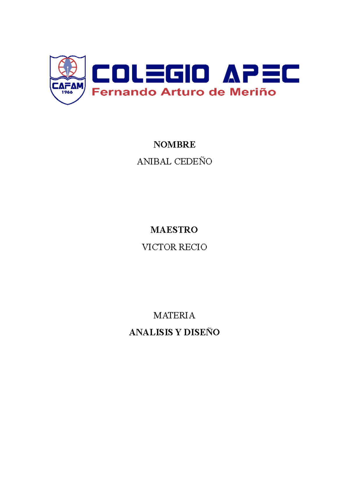 C A P Í T U L O 5 - PREGUNTAS - NOMBRE ANIBAL CEDEÑO MAESTRO VICTOR ...