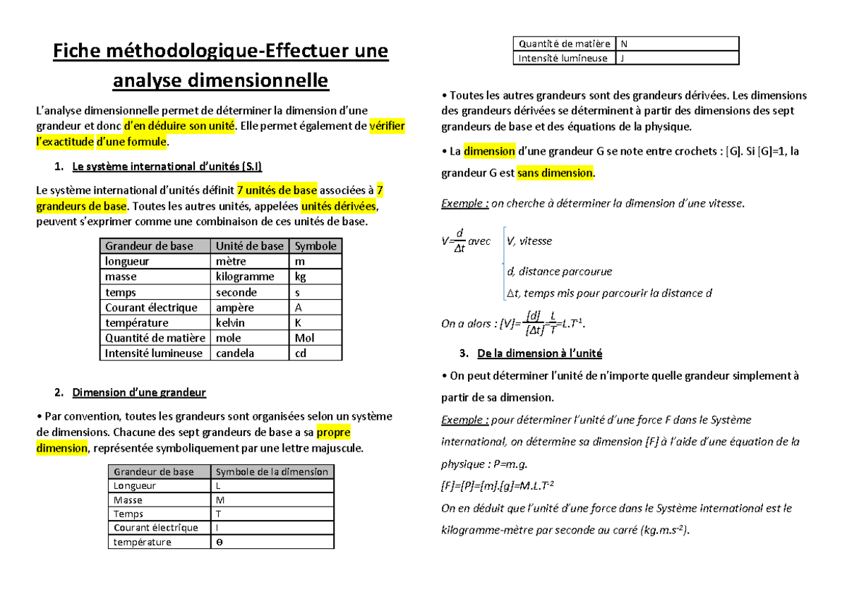 Fiche méthodologique-analyse dimensionnelle - Fiche méthodologique ...