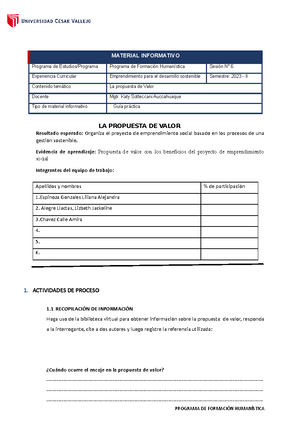 GUÍA Práctica N° 09 - guia practica - Planificación operativa y ...