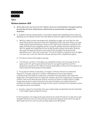 C970 Task 1 - Passed! - A. Carle, E. (2022). How does a Tadpole grow ...