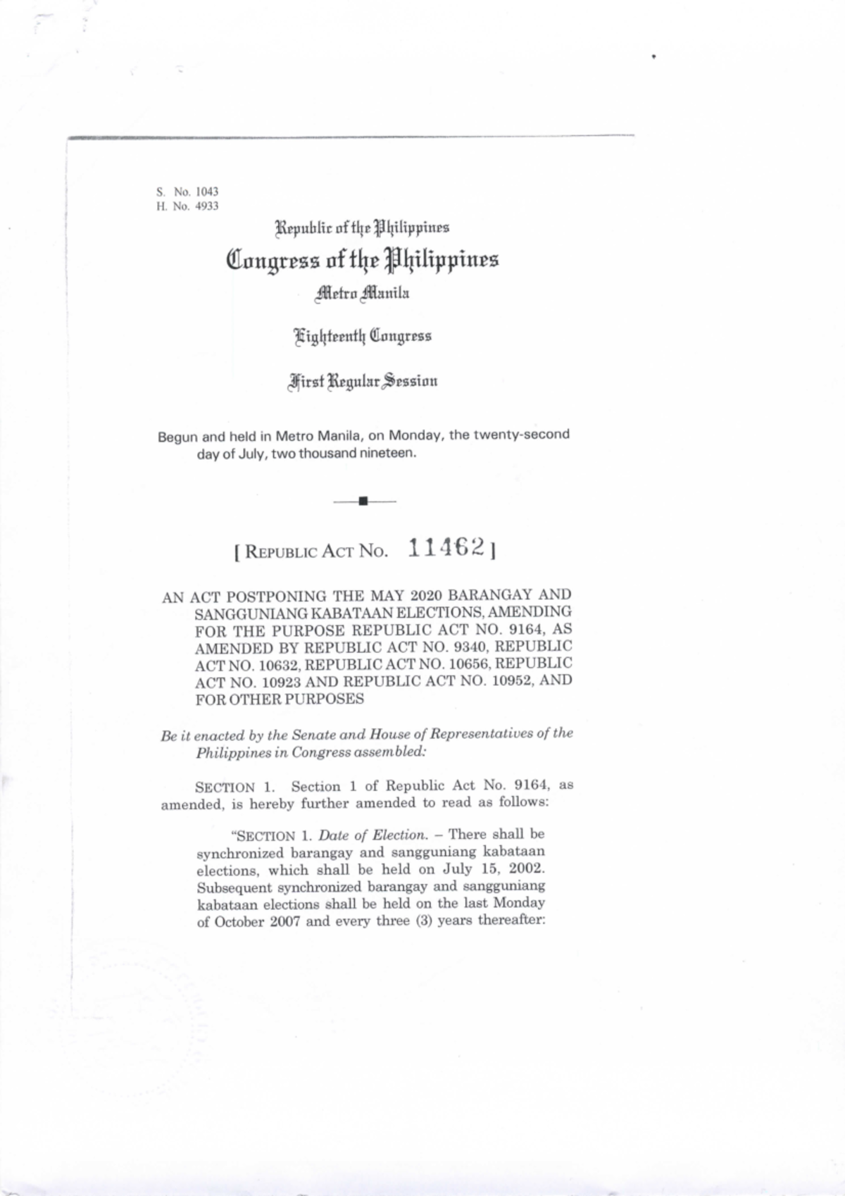 2019 1203 RA 11462 RRD - Lecture Notes for student's reference and ...